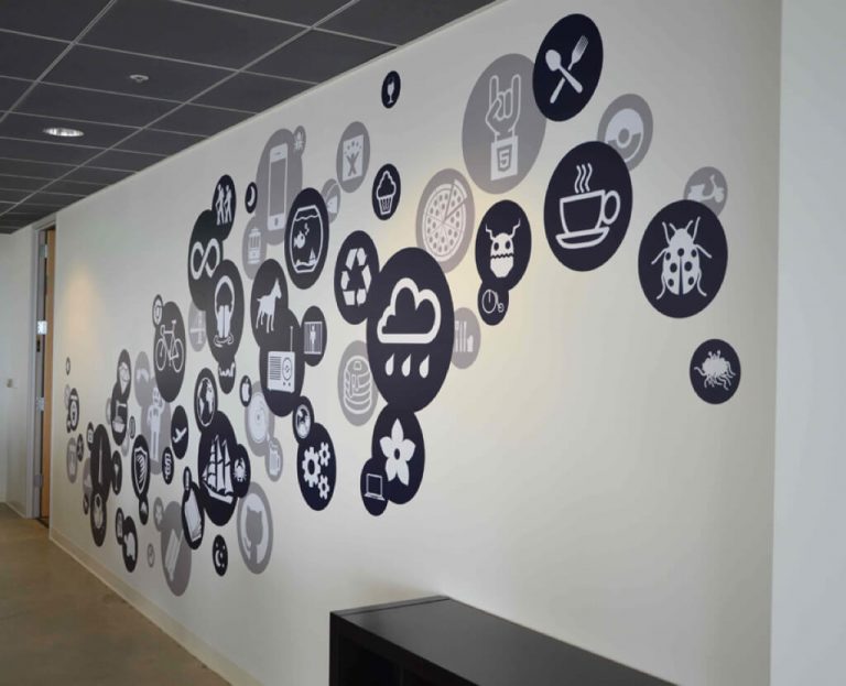 Vinyl Wall Graphics Printing for Office & Home | ARC India