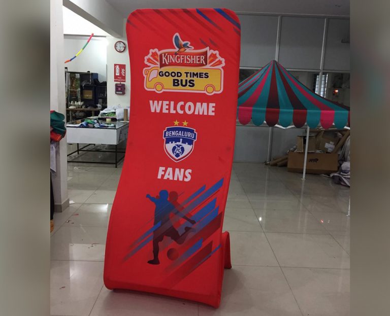Get Printed Premium Standee on Rent for your Event | ARC India