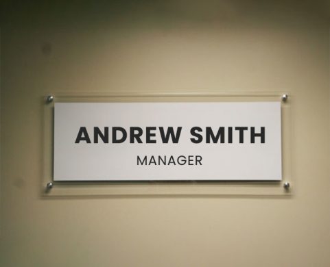 Departmental Hanging Signage & Name Boards | ARC India