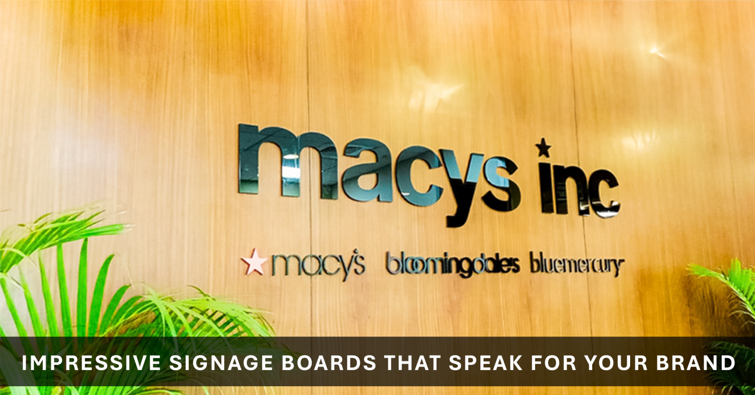 Signage Boards: The Unsung Heroes of Branding