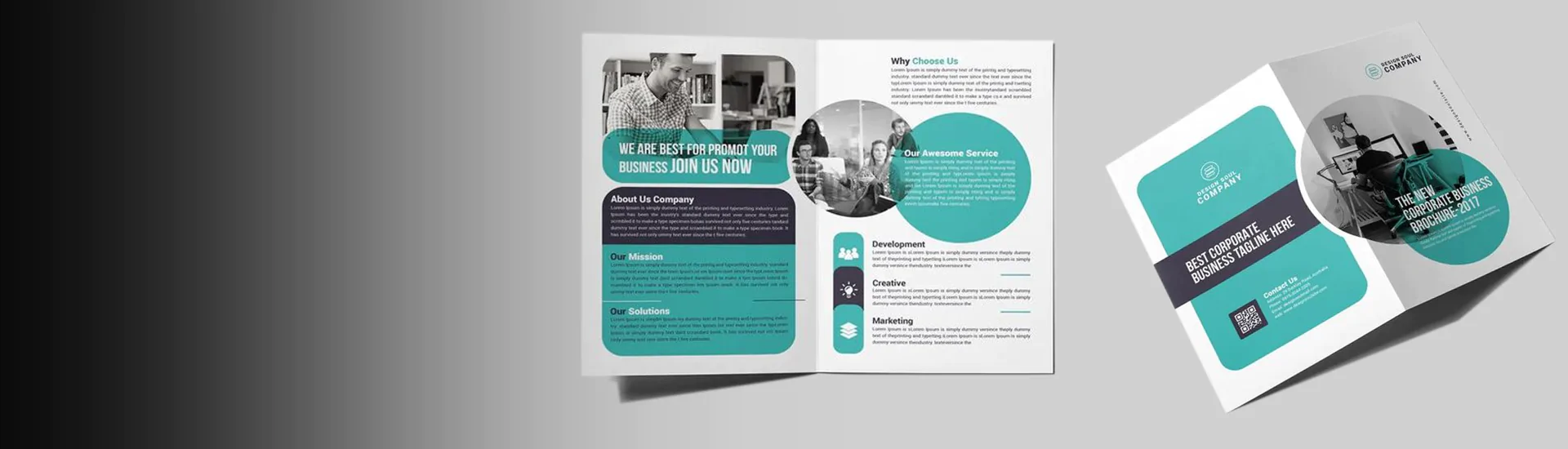 Custom Brochure Printing for Business | Bulk Corporate Brochures