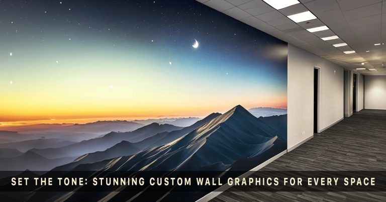 Create An Inspiring Workplace With Stunning Wall Graphics
