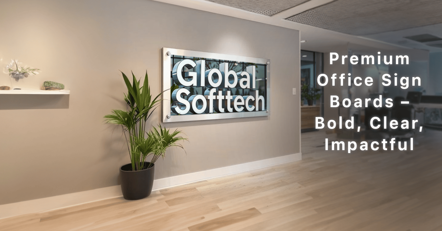Office Sign Boards: Your Brand Deserves to Be Seen