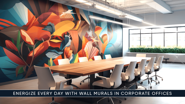 Transforming Workspaces: The Impact of Wall Murals in Corporate Offices