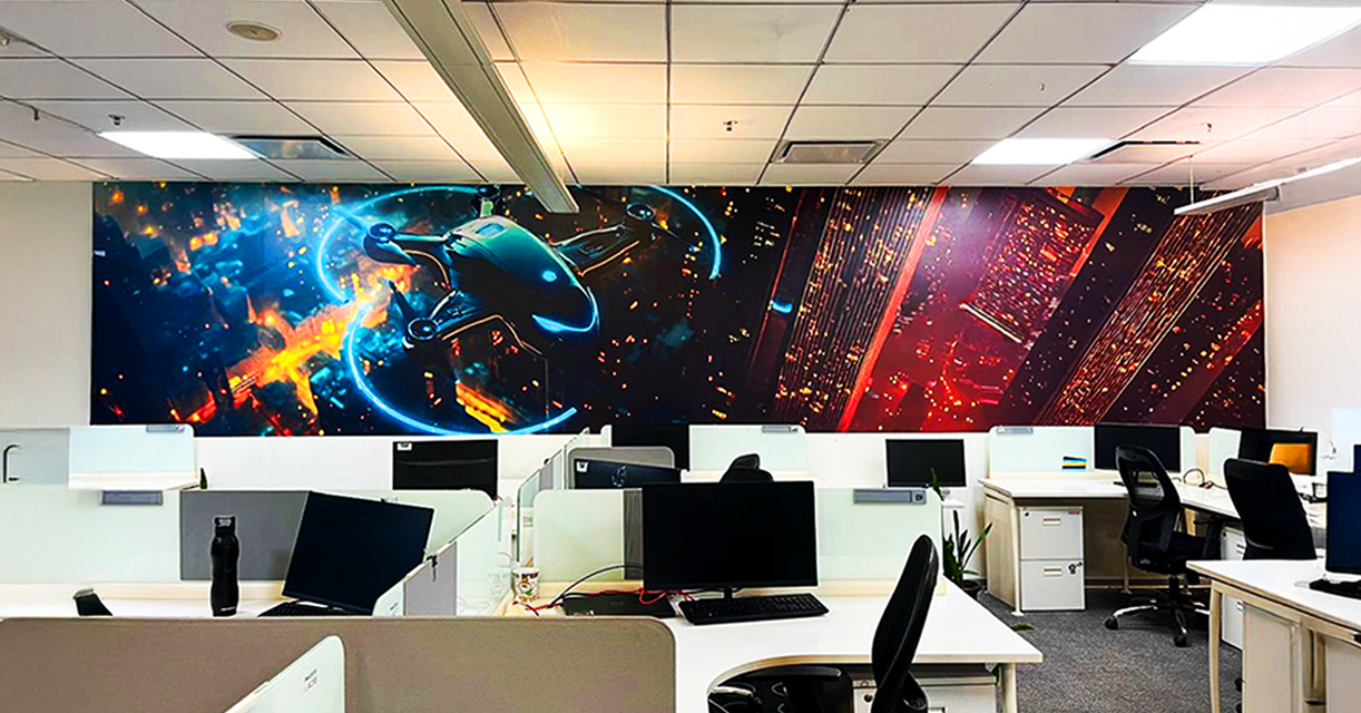 Indoor Wall Graphics to Enhance Any Interior Space