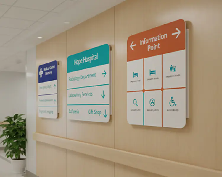 Directional & Wayfinding Signages | Custom Yard Signs - ARC India
