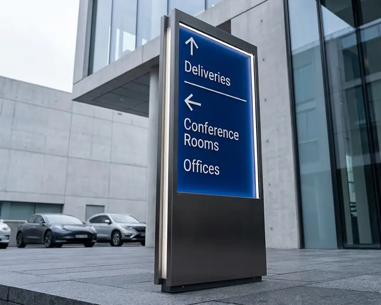 Directional & Wayfinding Signages | Custom Yard Signs - ARC India